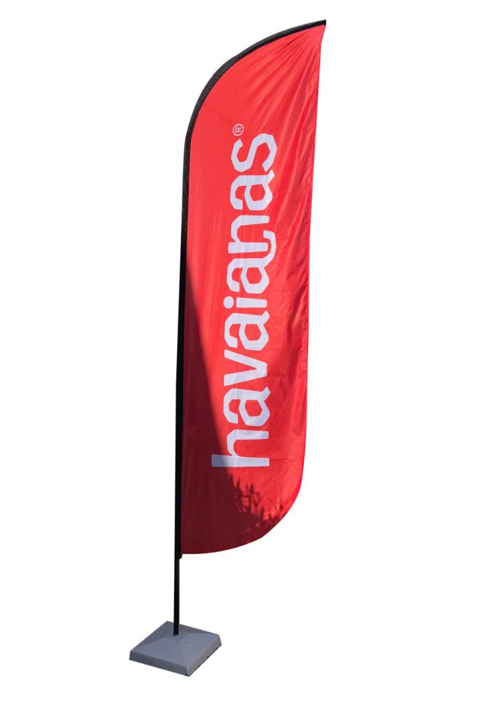 Curved Top Flag - Eon Print Solutions