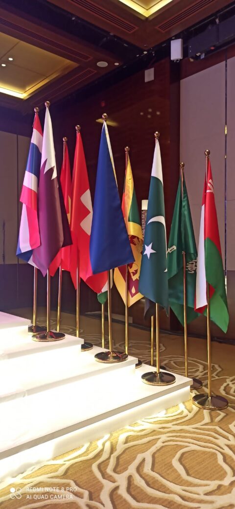 Conference flag - Eon Print Solutions